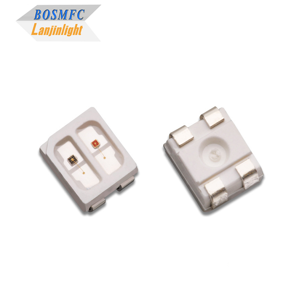 3528 SMD LED Dual-Color 620nm+860nm Infrared Light for Therapy